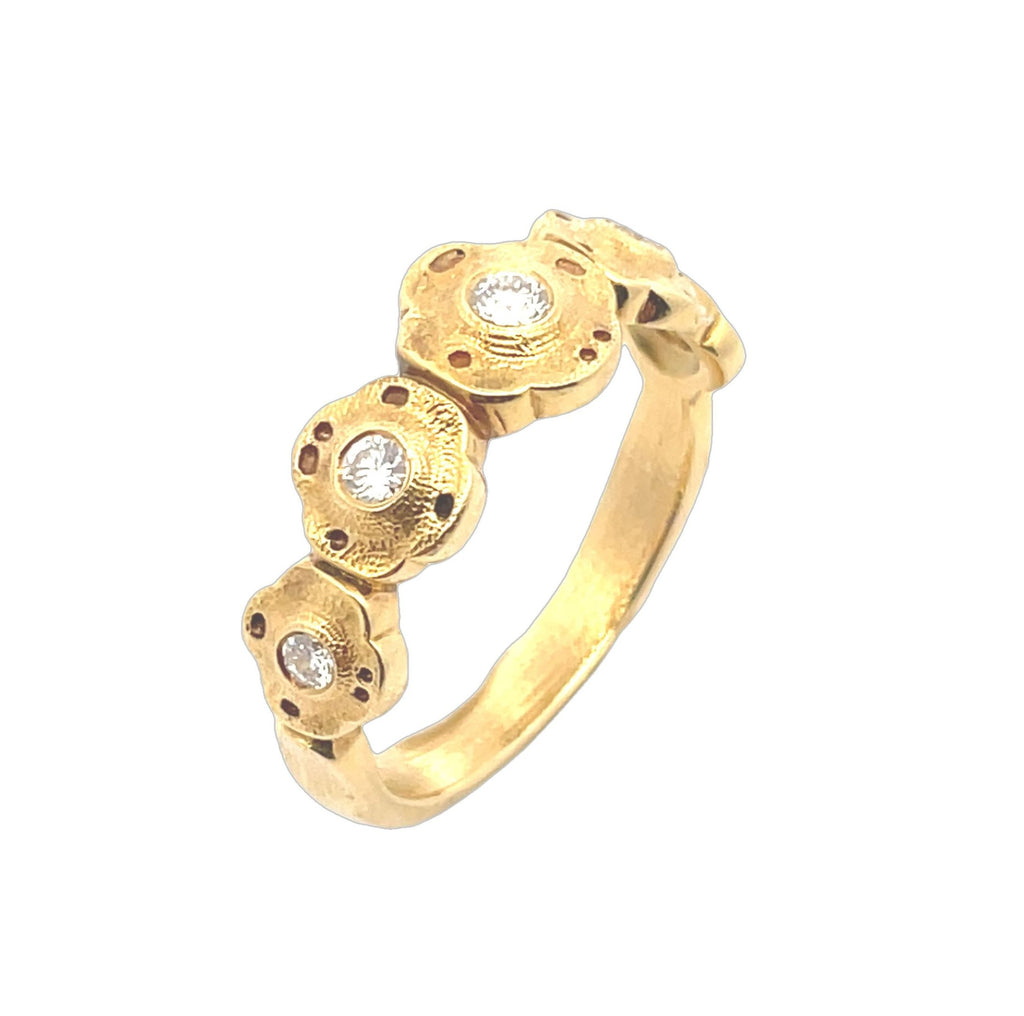 Alex Sepkus: Flora 5-Diamond Band – aaronfaber