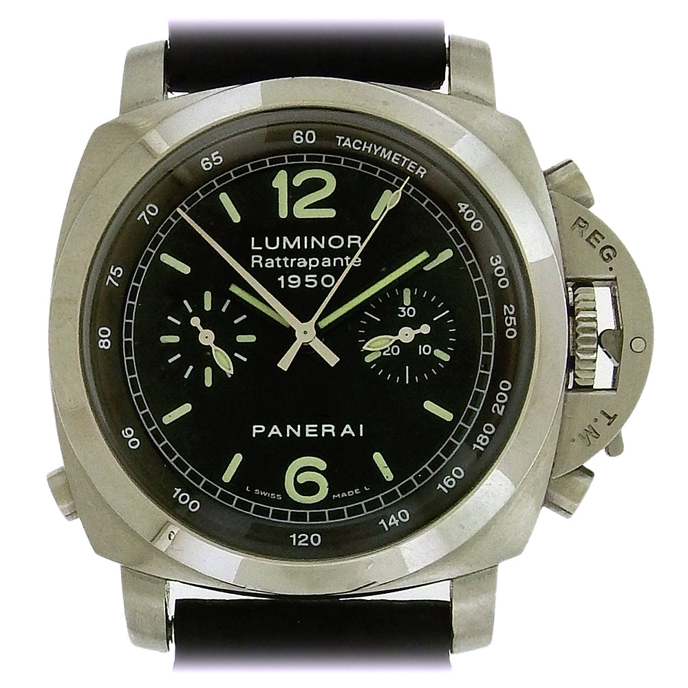 Stainless Steel Panerai 1950 Chrono Rattrapante – aaronfaber